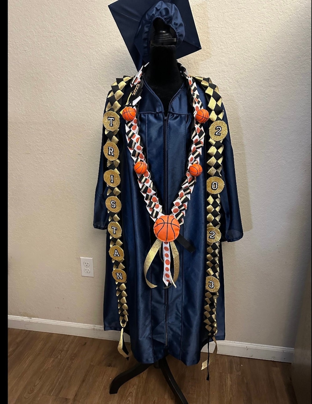 Sports Theme Graduation Lei: Class of 2026, Personalized - Etsy