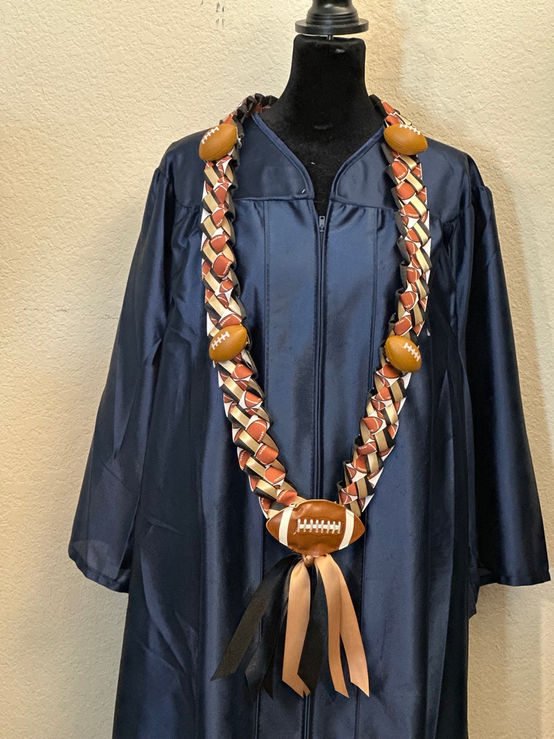 Sports Theme Football Graduation Lei Combo Set class of 2025 Graduation ...