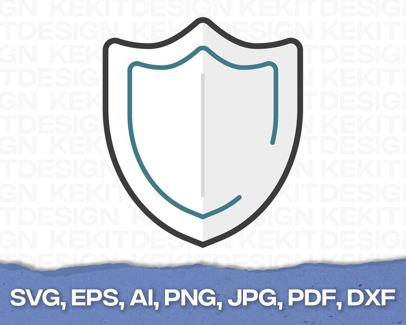 Security Shield SVG EPS PNG and More Instant Digital - Etsy