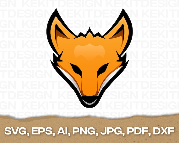 Fox Fox Head Fox Logo SVG EPS PNG and More Instant Digital | Etsy