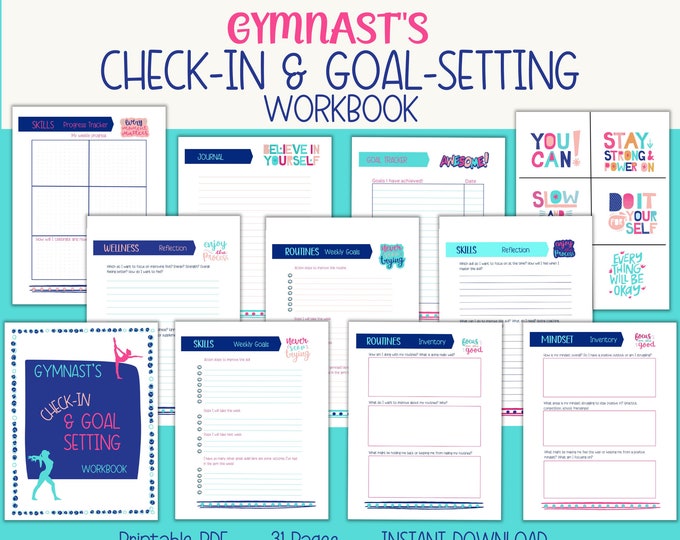 Gymnastics Lesson Plan Template Printable or Note App for Coaches Keep ...