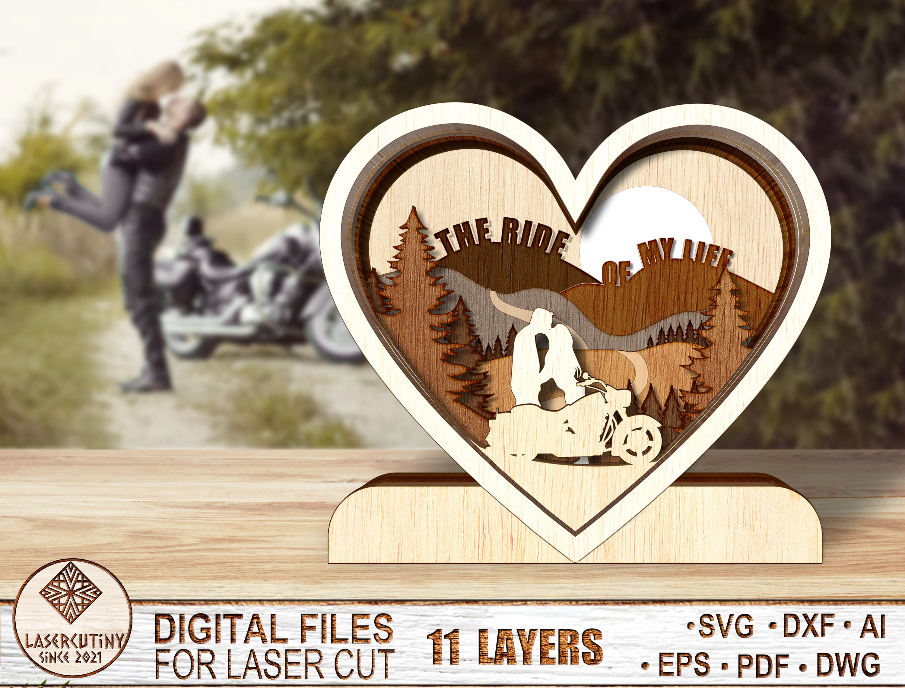 Lasercutiny Multi-layer Glowforge Bundle 15 Designs Mega - Etsy