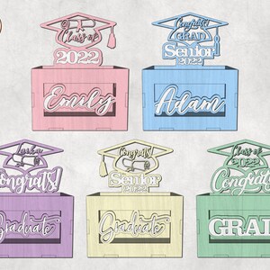 Personalized Congratulation Crate Svg,graduation Svg,treats Box Svg ...