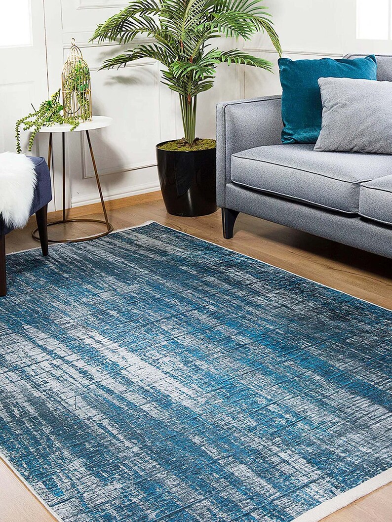 Distressed Pink Rug Shabby Chic Abstract Oversized Area Rugs | Etsy