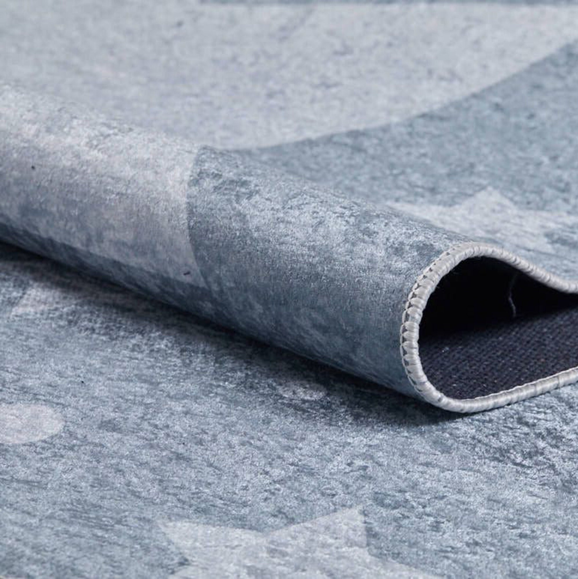 Stars Gray Kids Rug Grey Star Play Room Gift for Children - Etsy