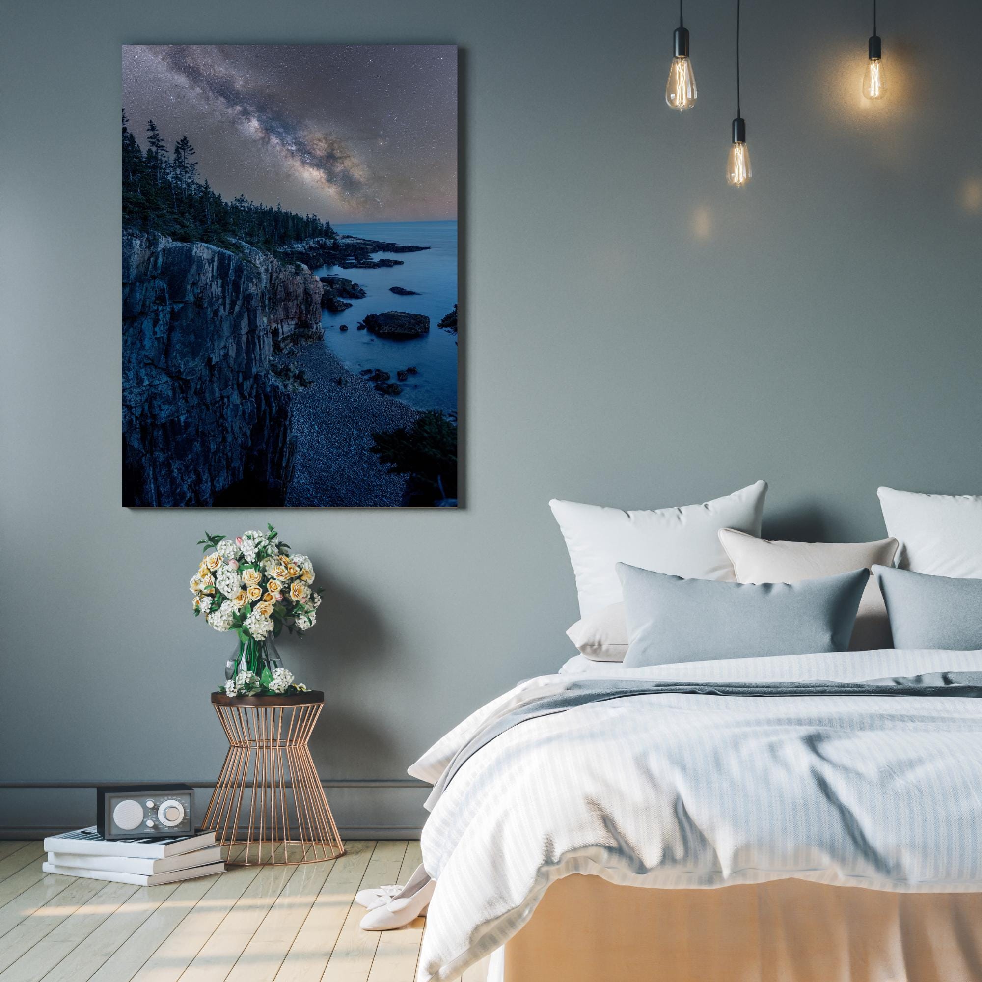 Milky Way Over Acadia National Park - Maine Nightscape Print - Acadia ...