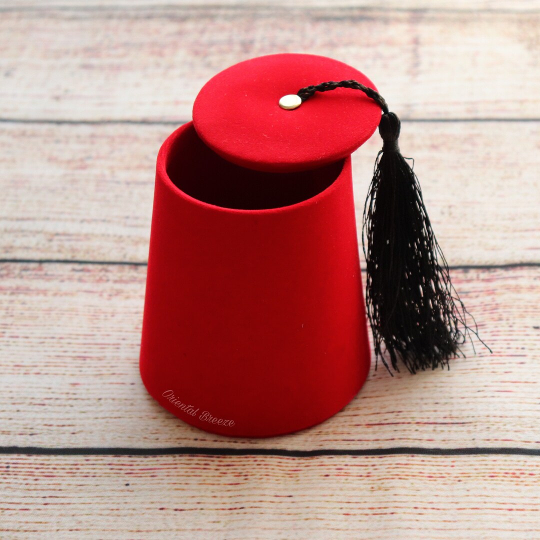 Fez Gift Box, Ramadan Gift, Ramadan Gift Box, Fez-shaped Box, Gift Box ...