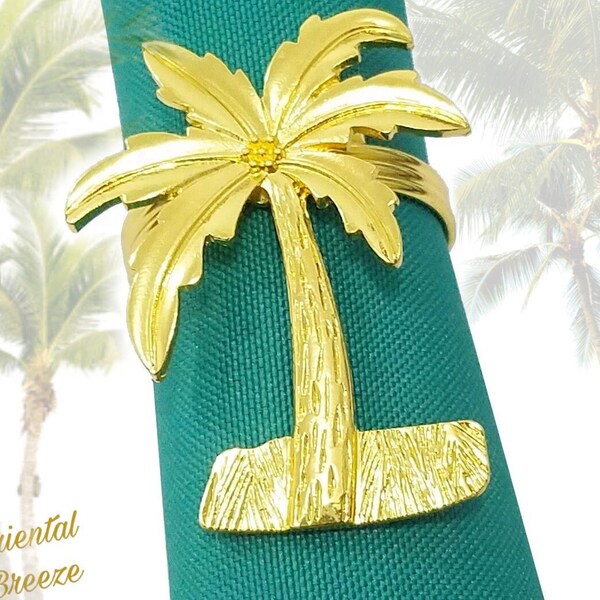 Palm Tree Napkin - Etsy