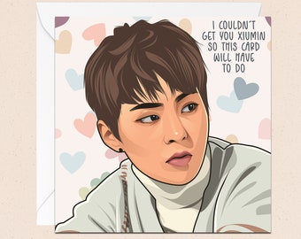 Exo Birthday Card - Etsy
