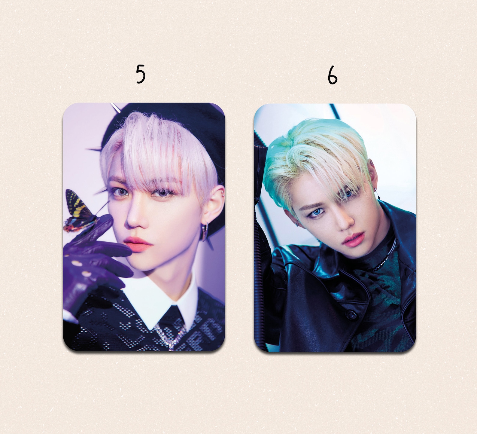 Felix Photocards Stray Kids Photocards Doble Cara Circo - Etsy México