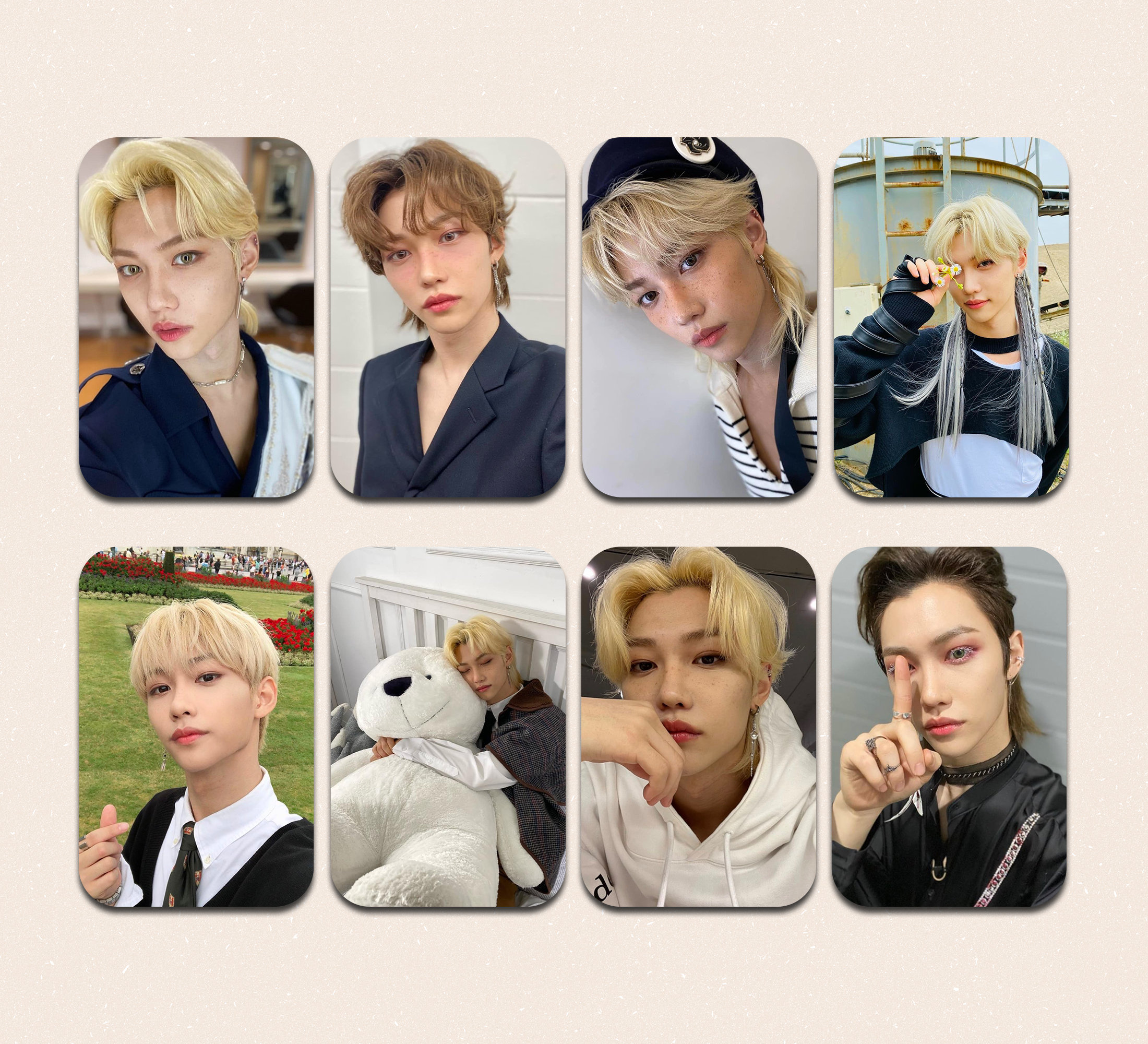 8 FELIX from Stray Kids Photocards Digital Prints Art & Collectibles ...