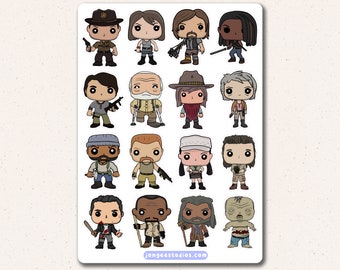 Walking dead sticker - Etsy España