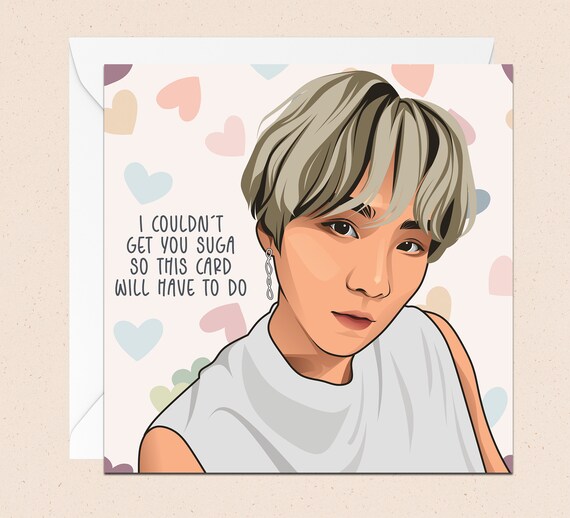 BTS suga photo cards - munimoro.gob.pe