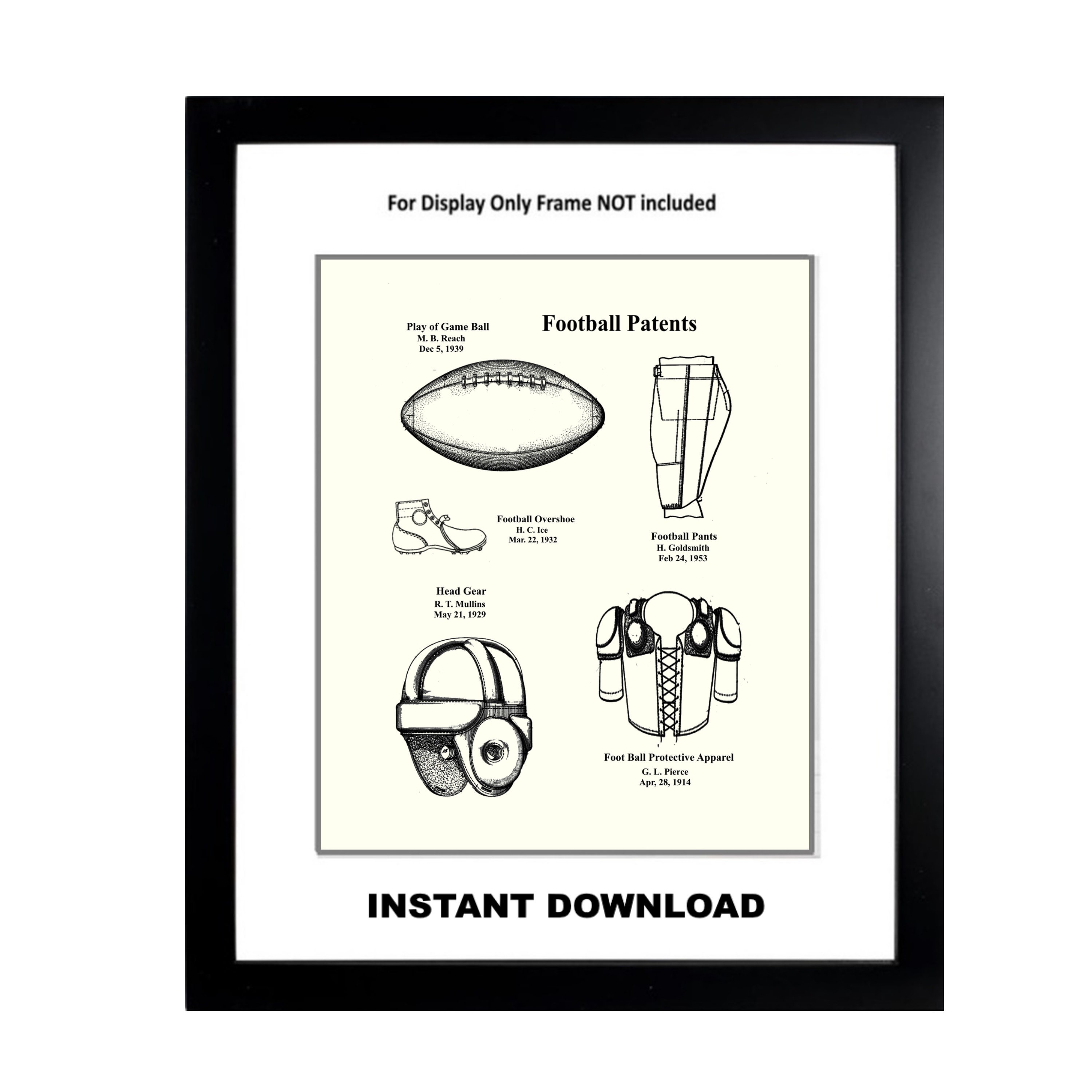 Sports Art Prints Printable Prints Set of 4 Posters Baseball - Etsy