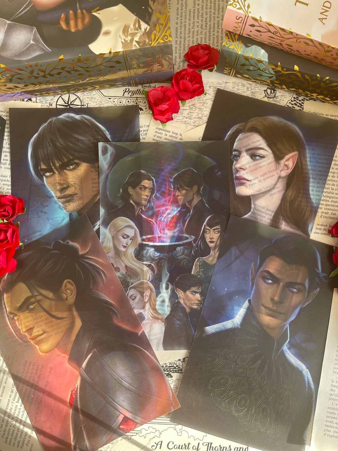 Overlays Portrait Set | A Court of Thorns and Roses | ACOTAR ...