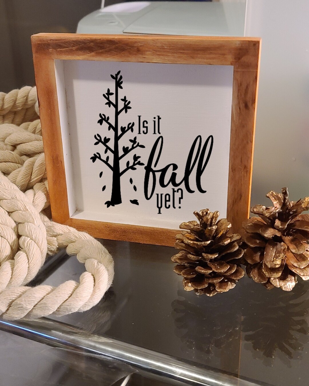 Is It Fall Yet? | Fall Decor | Home Decor | Living Room Decor | Wood ...