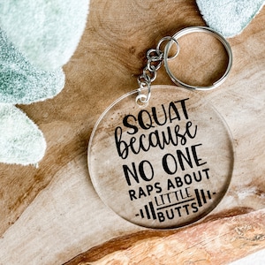 Gym | Keychain | Workout | Quotes | Fitness | Graphics | Gym Bag ...