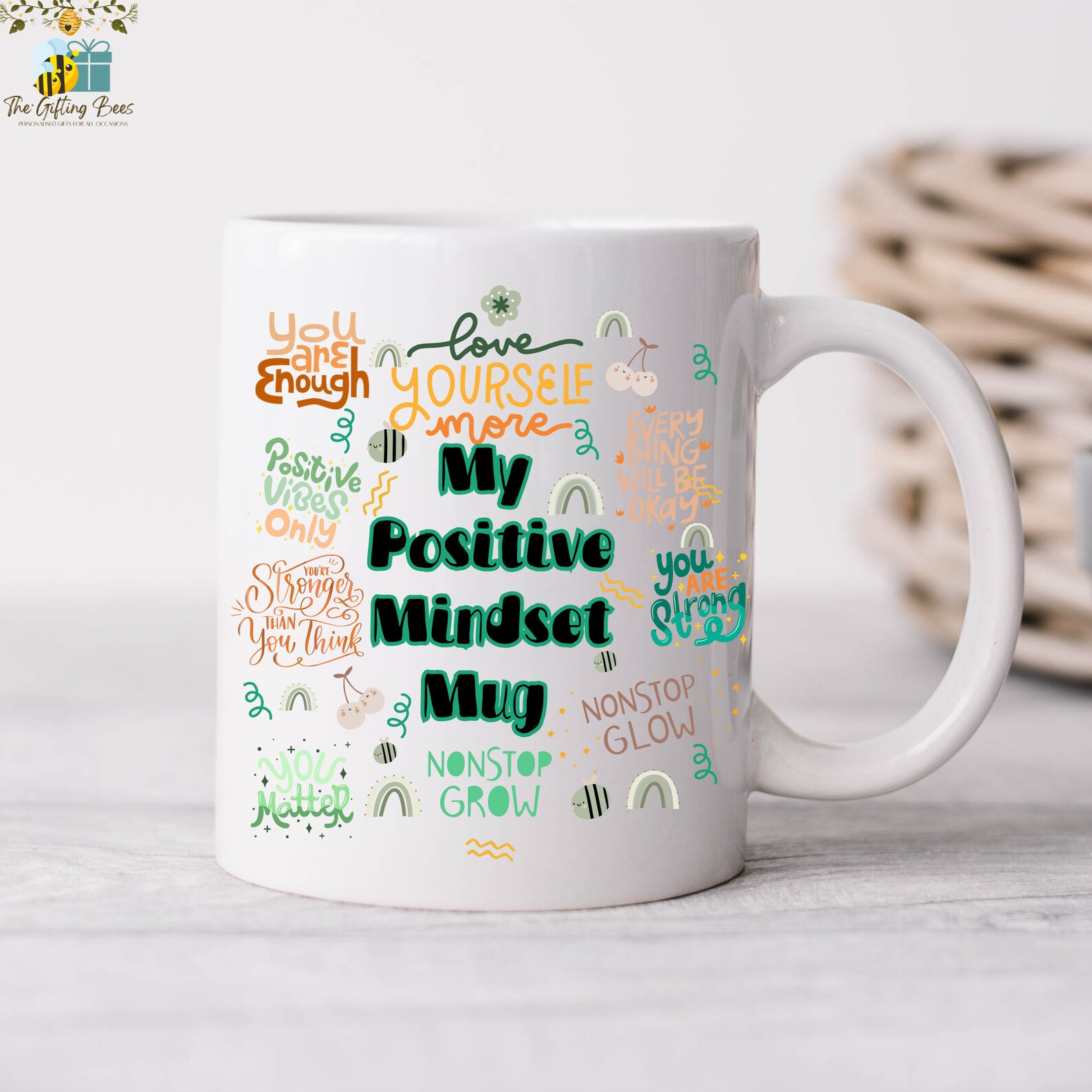 Positive Mindset Mug Mental Health Awareness Daily - Etsy