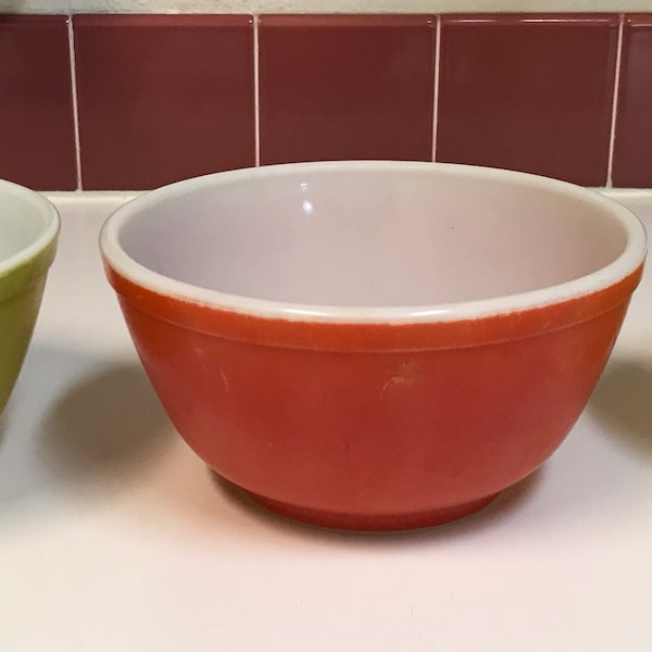 Vintage Pyrex Bowls - Etsy
