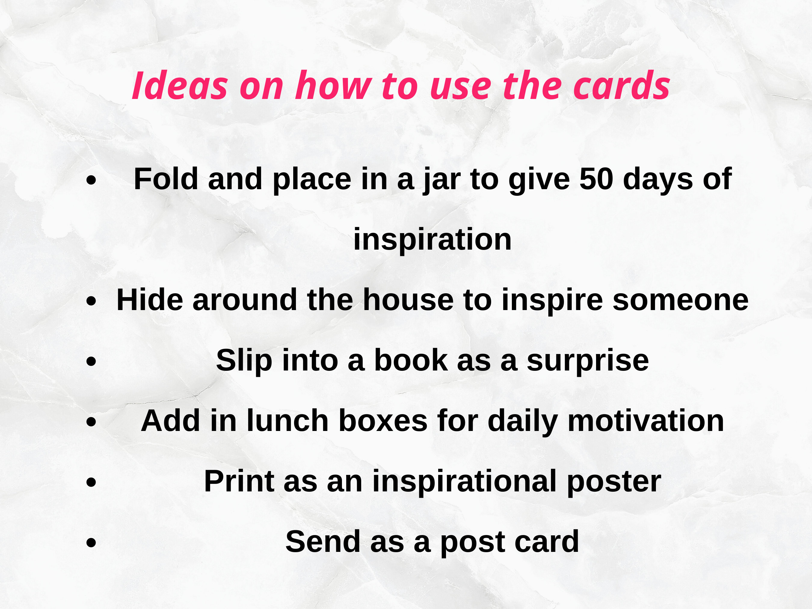 50 Printable Inspirational Quote Cards for Self-growth, Motivation and ...