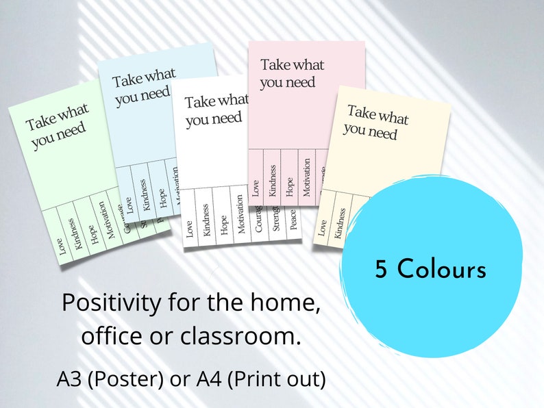 Take What You Need Printable - Positivity, Self-care, Love, Therapy ...