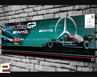 Mercedes Banner | Etsy