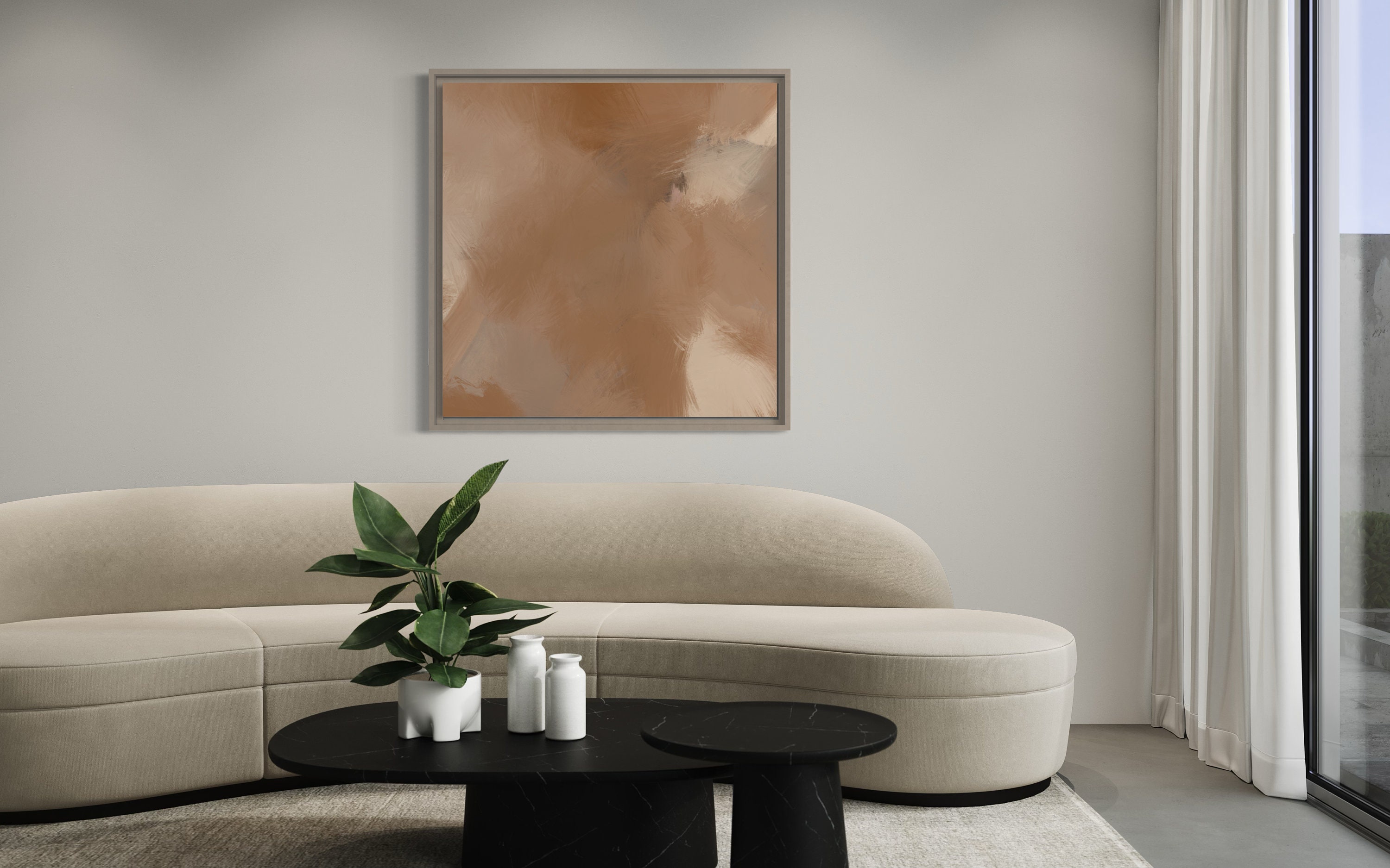 Large Wall Art, Large Abstract Painting, Digital Download, Large Art ...