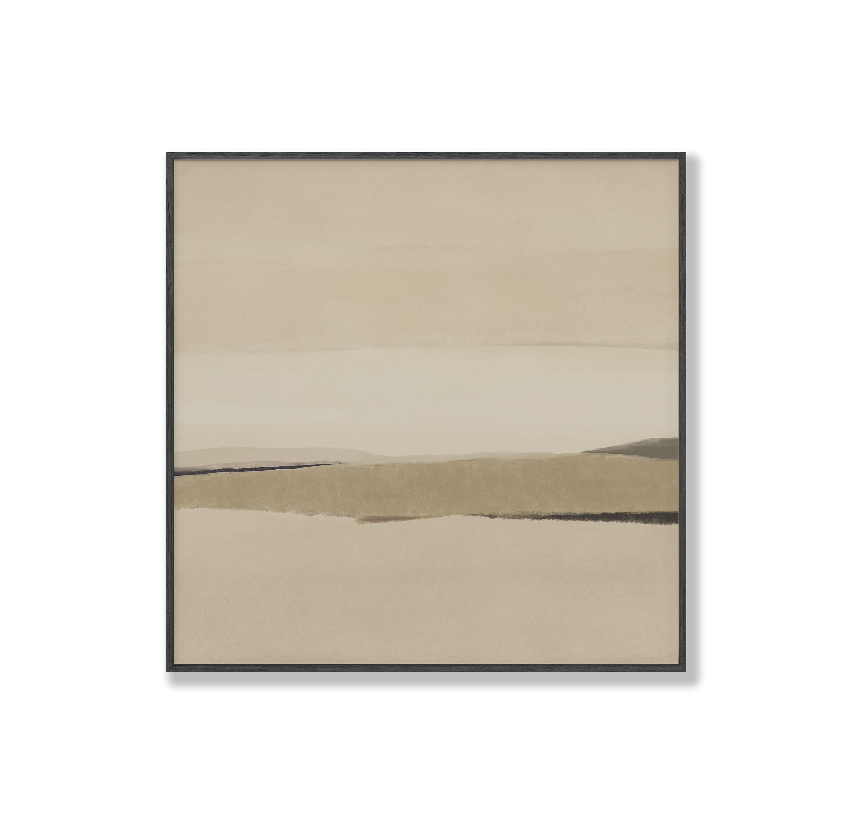 Neutral Abstract Landscape Painting, Large Abstract Art, Large Wall Art ...