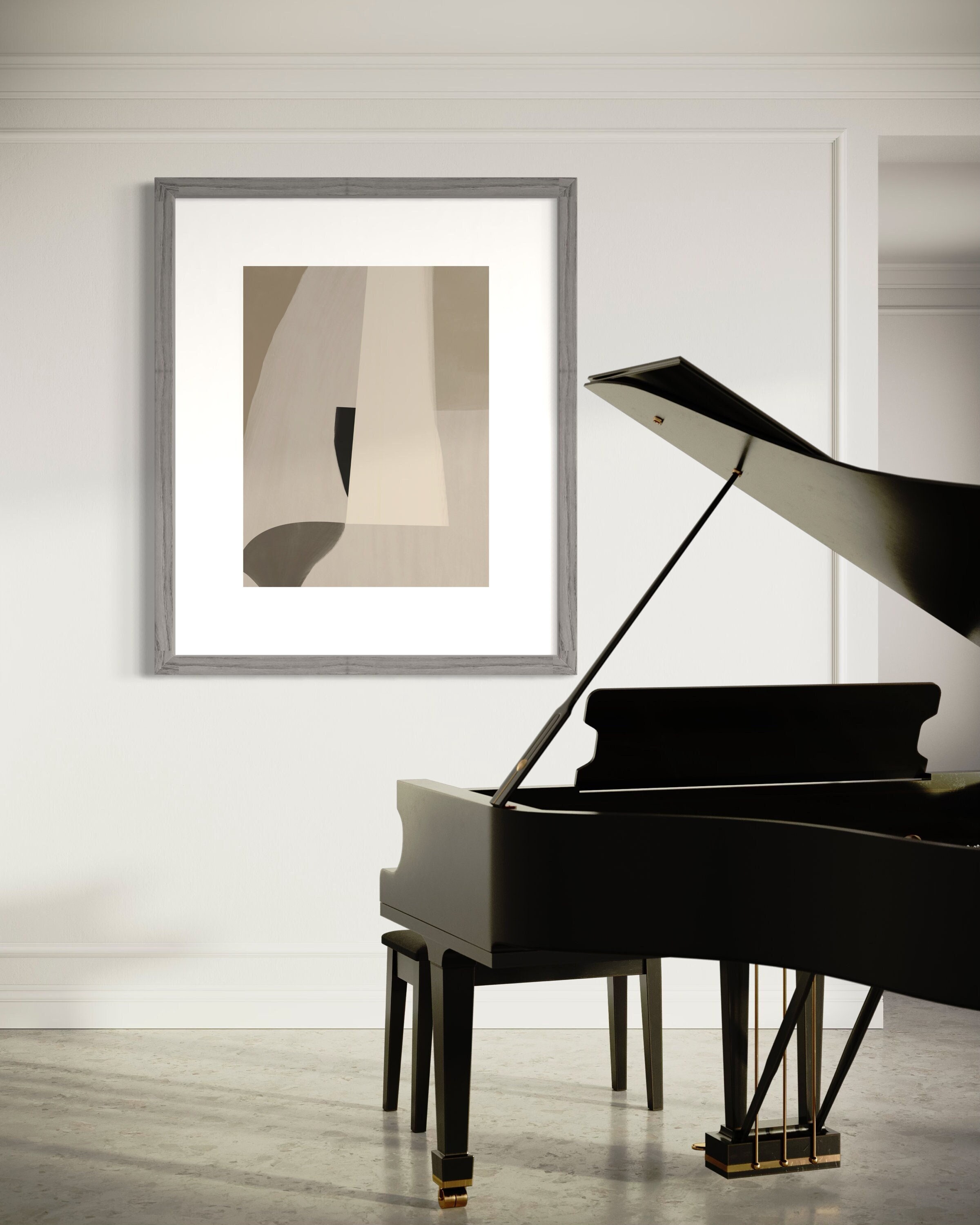 Contemporary Abstract Wall Art Instant Digital Print Download, Modern ...