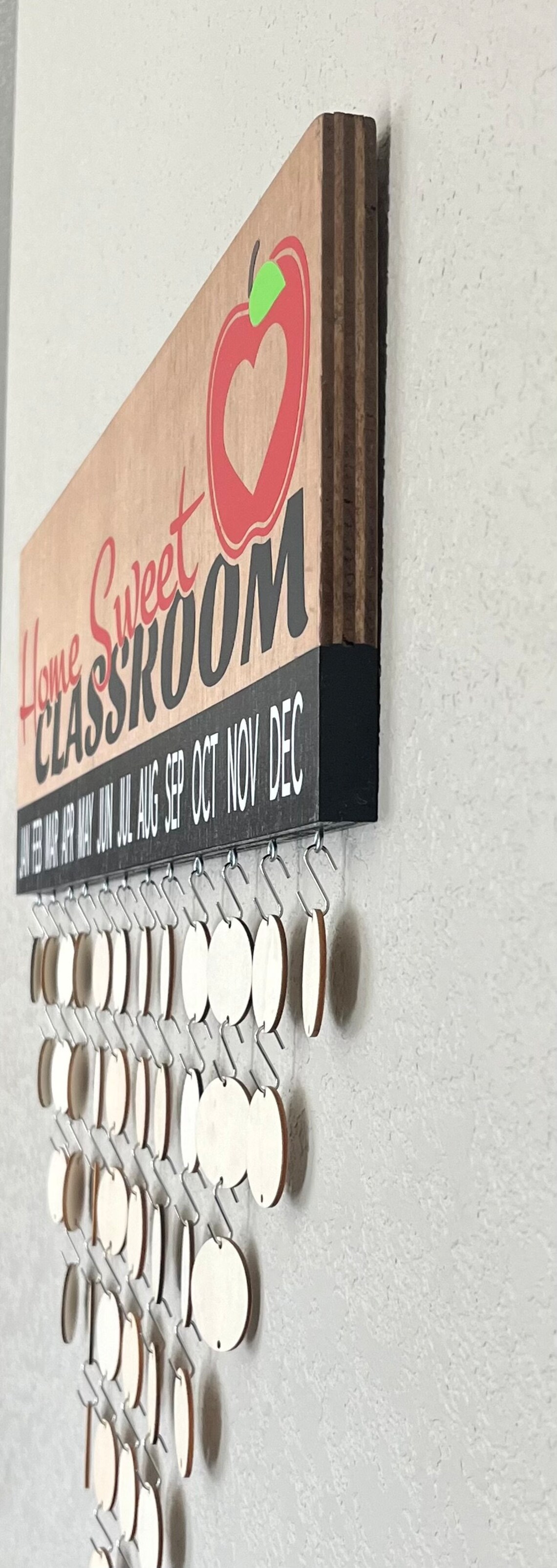 Classroom Birthday Sign, Celebrate, Birthday Calendar Wall Hanging ...