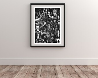 Horror Movie Frame - Etsy