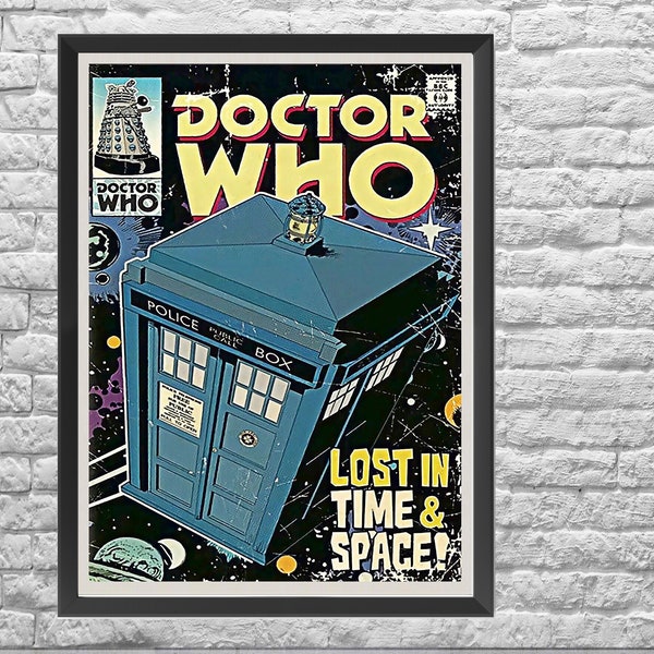 Doctor Who Print - Etsy UK