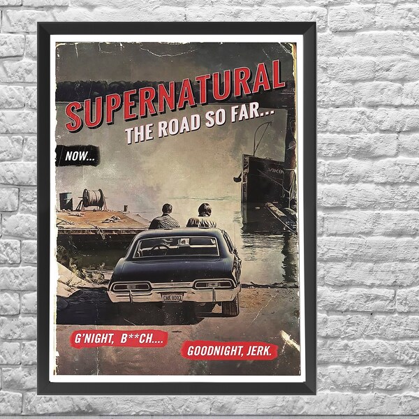 Supernatural Poster - Etsy
