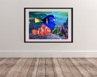 Finding Nemo Wall Art | Etsy