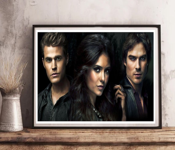 Vampire Diaries Damon Poster