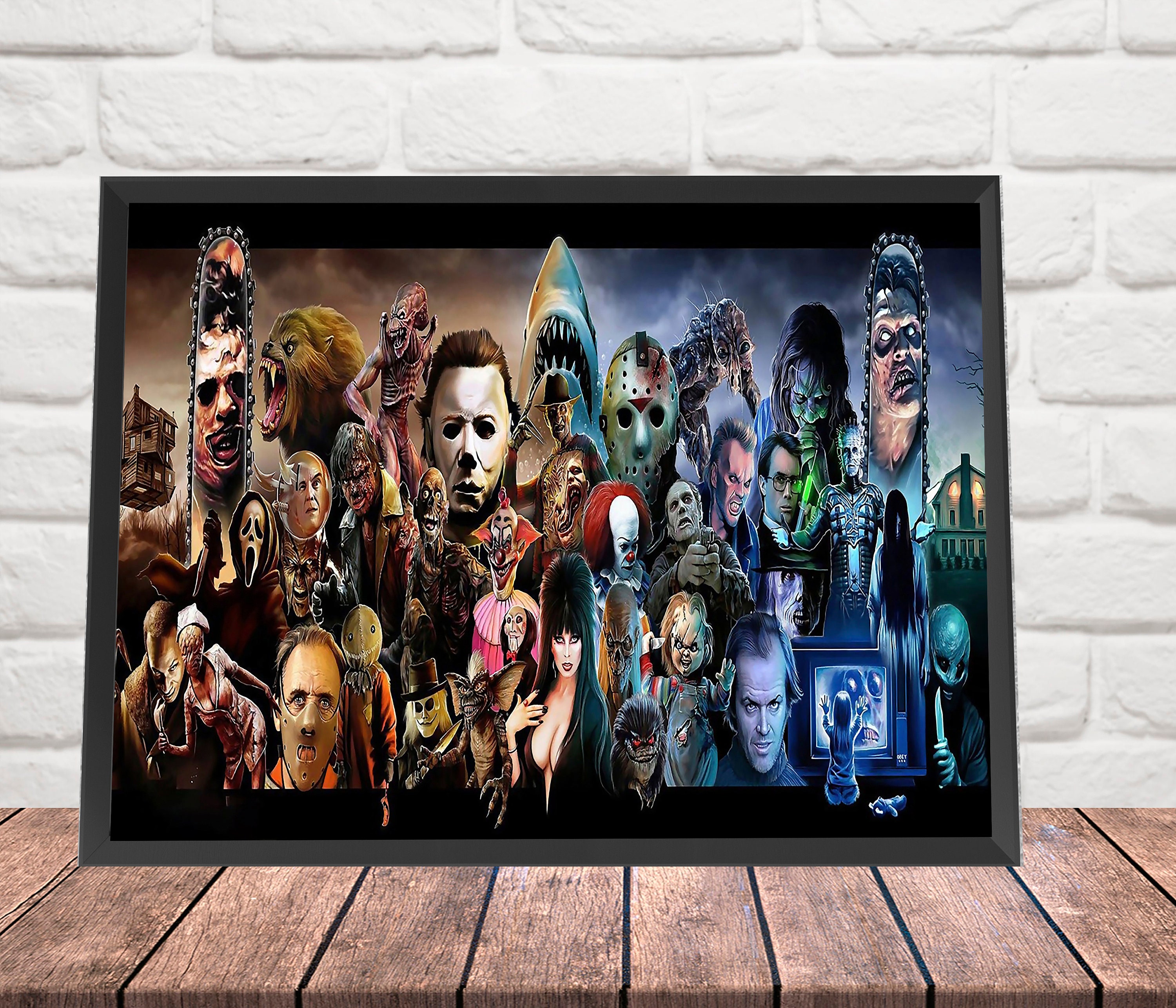 Movie Villains Collage