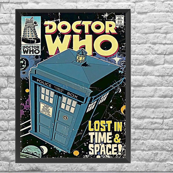 Doctor Who Poster - Etsy