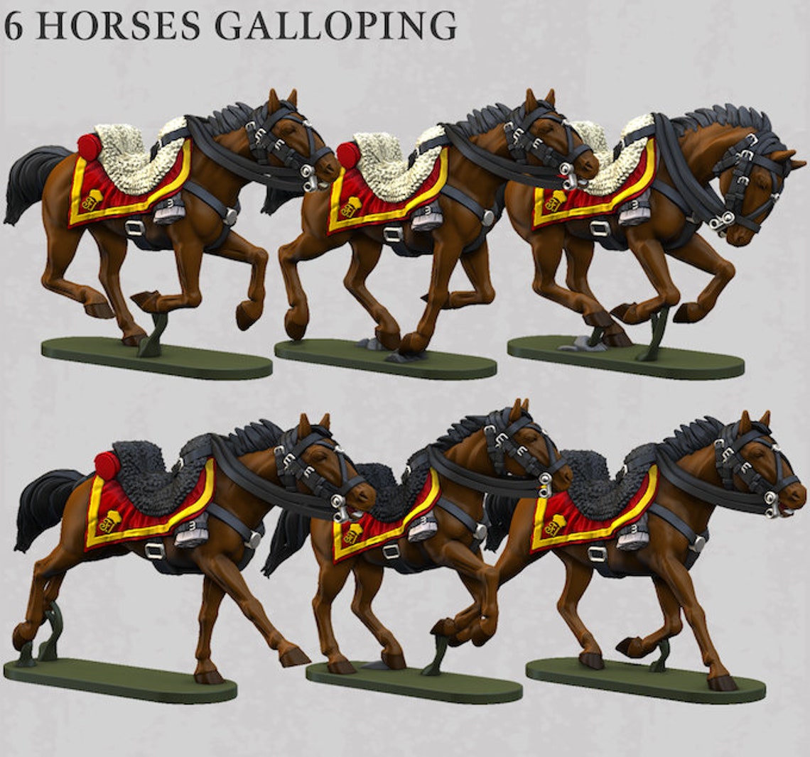 Austrian Uhlan Cavalry 3D Printed Model Figures - Napoleonic Era - Etsy
