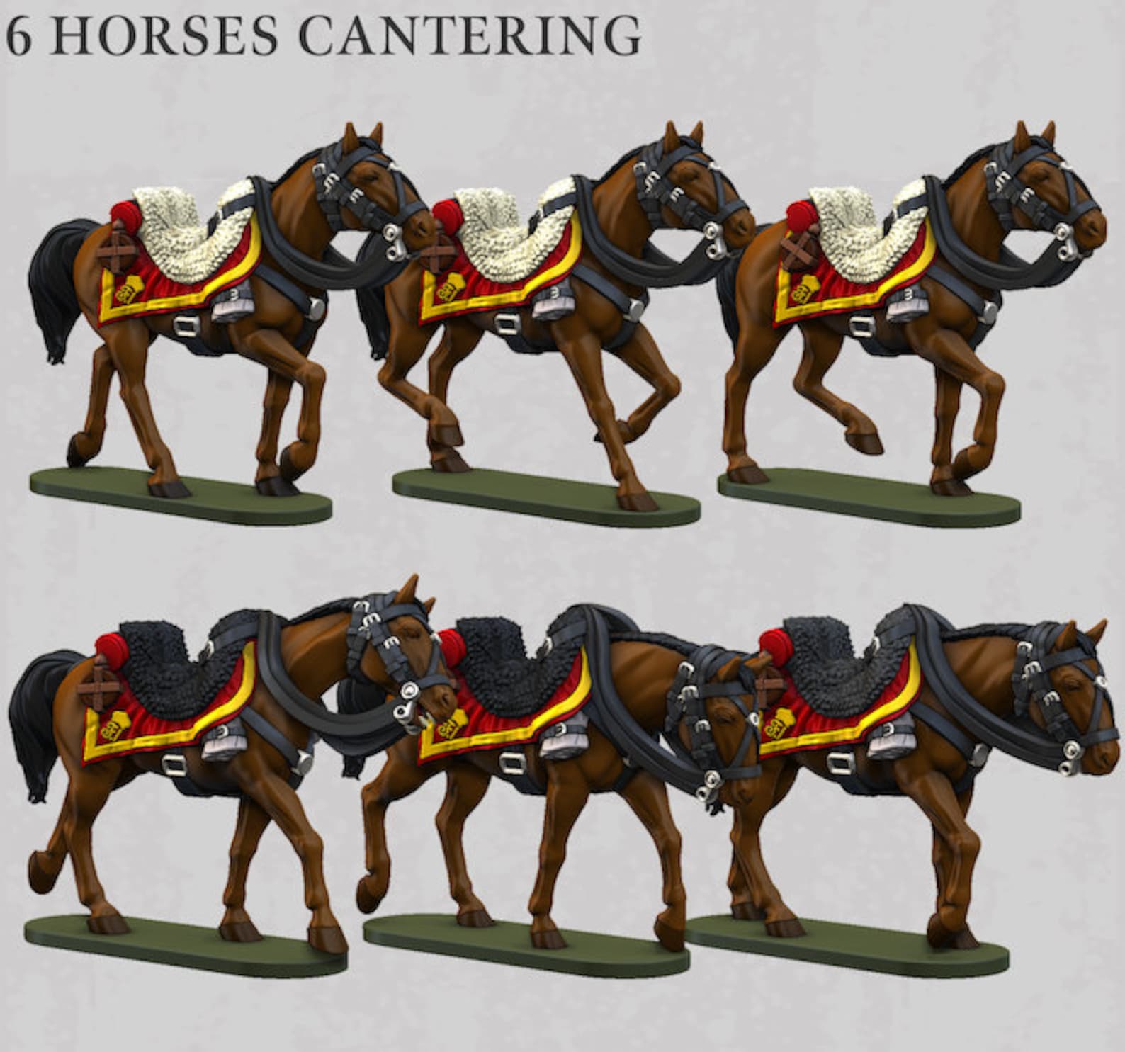 Austrian Uhlan Cavalry 3D Printed Model Figures - Napoleonic Era - Etsy