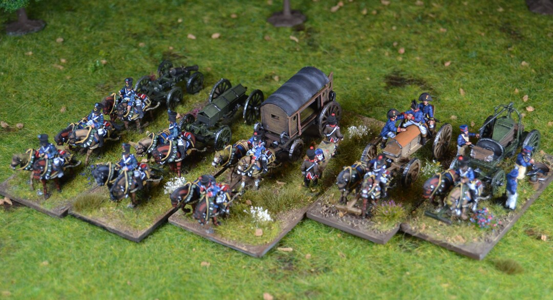 French Support Units 3D Printed Model Figures - Napoleonic Era - Etsy UK