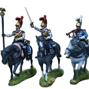 French Carabiners Cavalry 3D Printed Model Figures - Napoleonic Era - Etsy