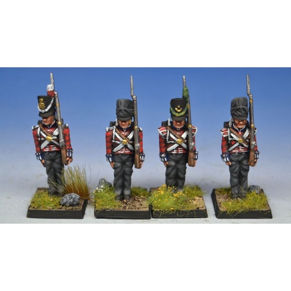 British Infantry 3D Printed Model Figures Napoleonic Era | Etsy
