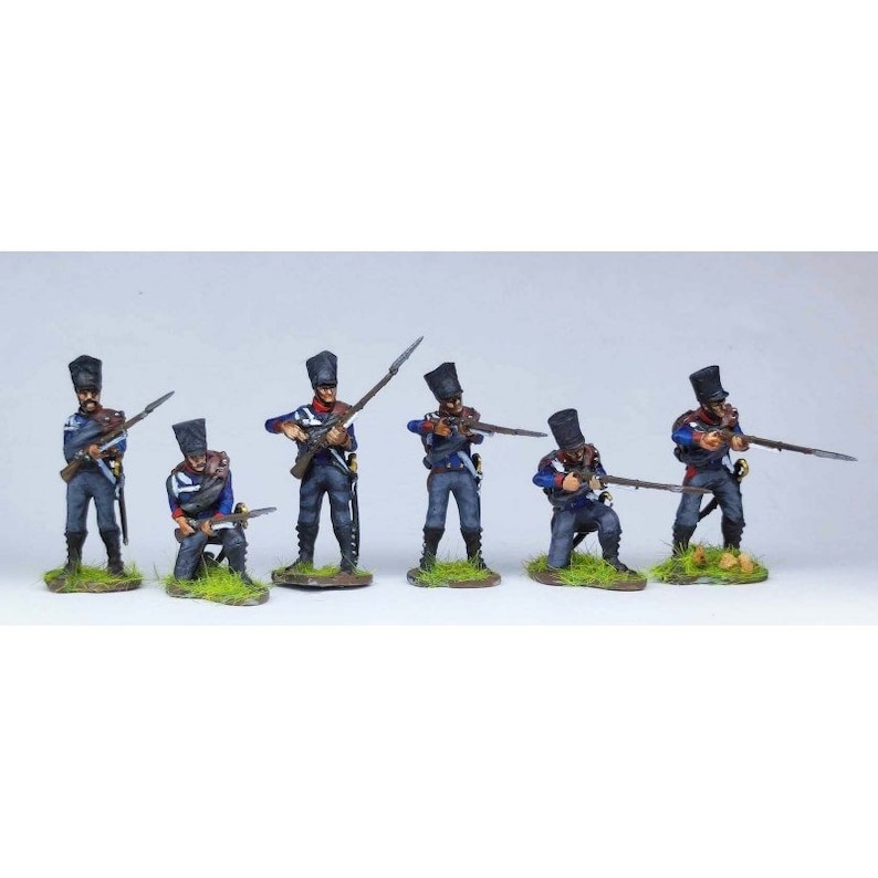 Prussian Fusilier and Jager Infantry 3D Printed Model Figures ...