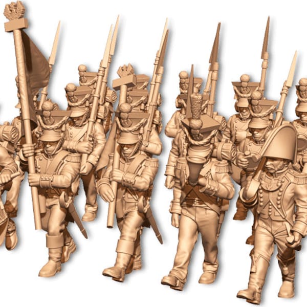 3d Printed Napoleonic Miniatures - Etsy