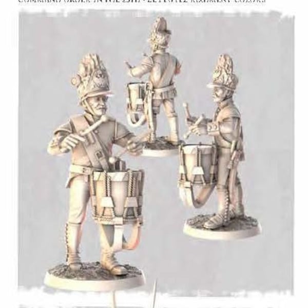 3d Printed Napoleonic Miniatures - Etsy