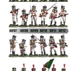 Saxon 1810 Fusiliers 3D Printed Model Figures - Napoleonic Era - Etsy