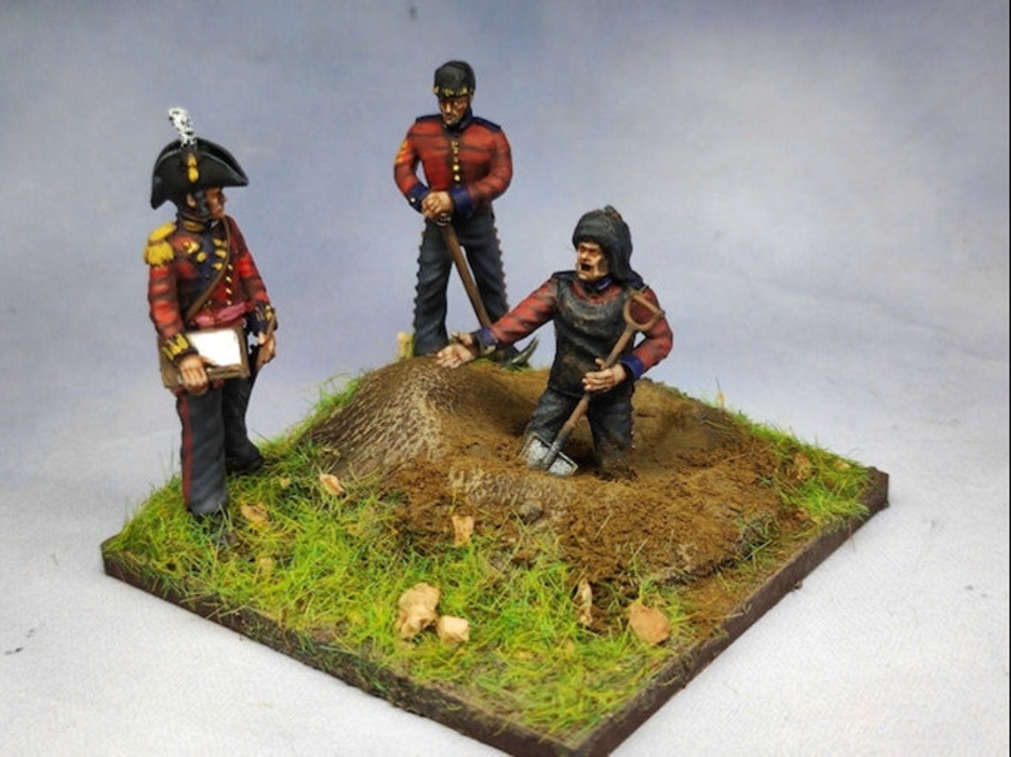 British 95th Rifles 3D Printed Model Figures - Napoleonic Era - Etsy