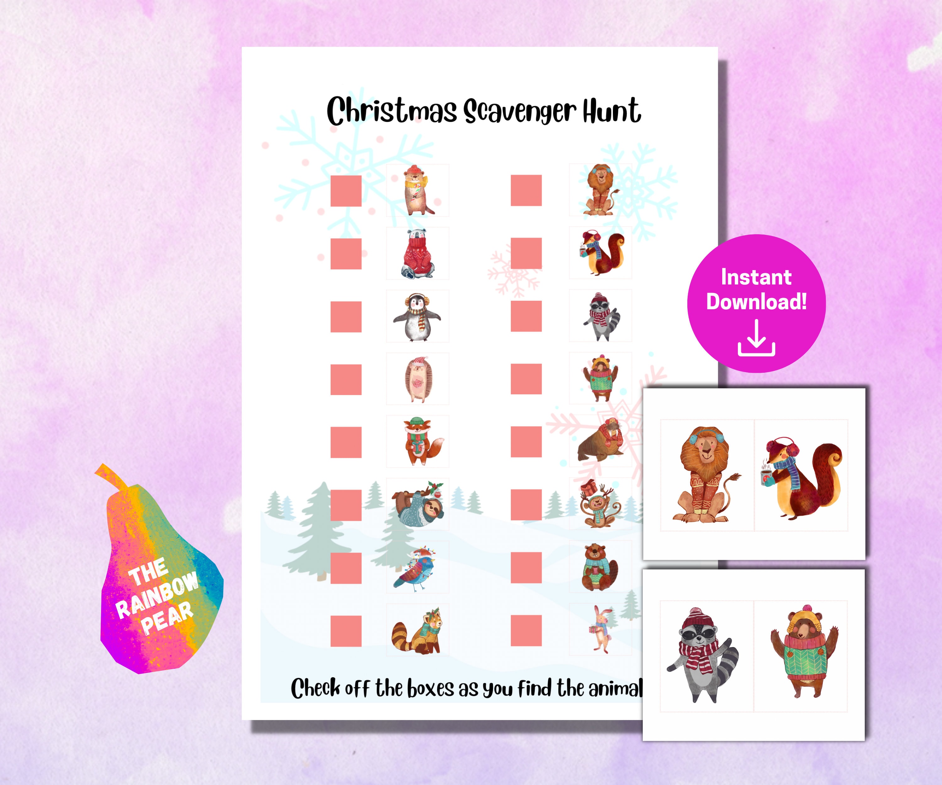 Christmas Scavenger Hunt, Activities for Kids, Christmas Games ...