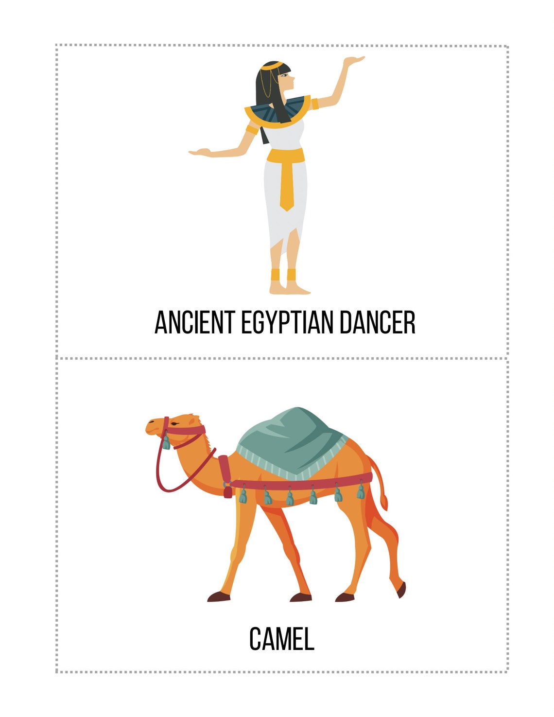 Ancient Egyptian Scavenger Hunt, Birthday Party, Printable Game ...