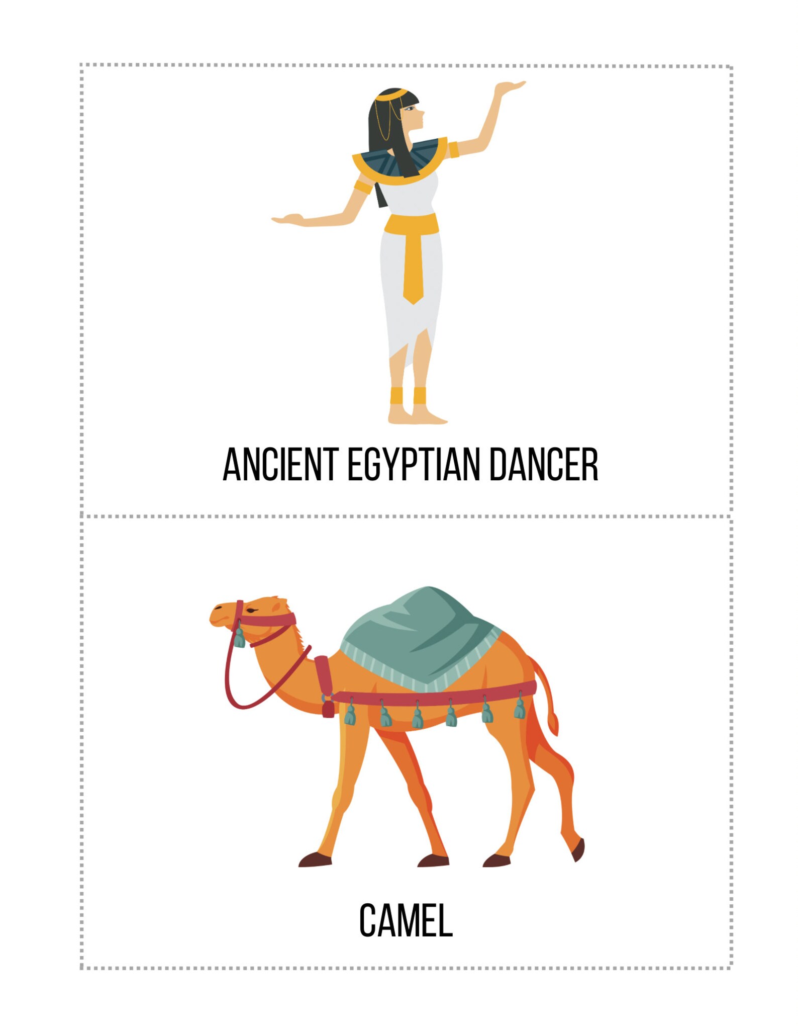 Ancient Egyptian Scavenger Hunt, Birthday Party, Printable Game ...
